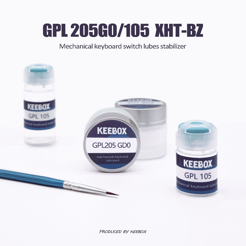 Keebox Krytox GPL205G0 GPL105 XHT-BDZ Bàn Phím Cơ Công Tắc Lube Ổn Định Bôi Trơn Định Mỡ Mỡ Ổn ...