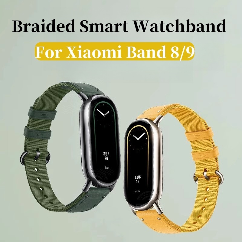 Dây đeo bện Nylon cho vòng đeo tay Xiaomi Mi Band 9 8 cho Mi Band 8 9 | Shopee Việt Nam