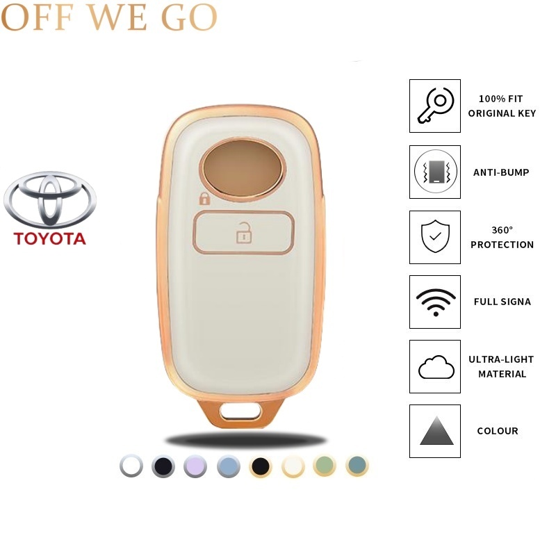 OFF WE GO ốp chìa khoá Toyota Wigo 2023 Raize Avanza 2022 Veloz Cross ...