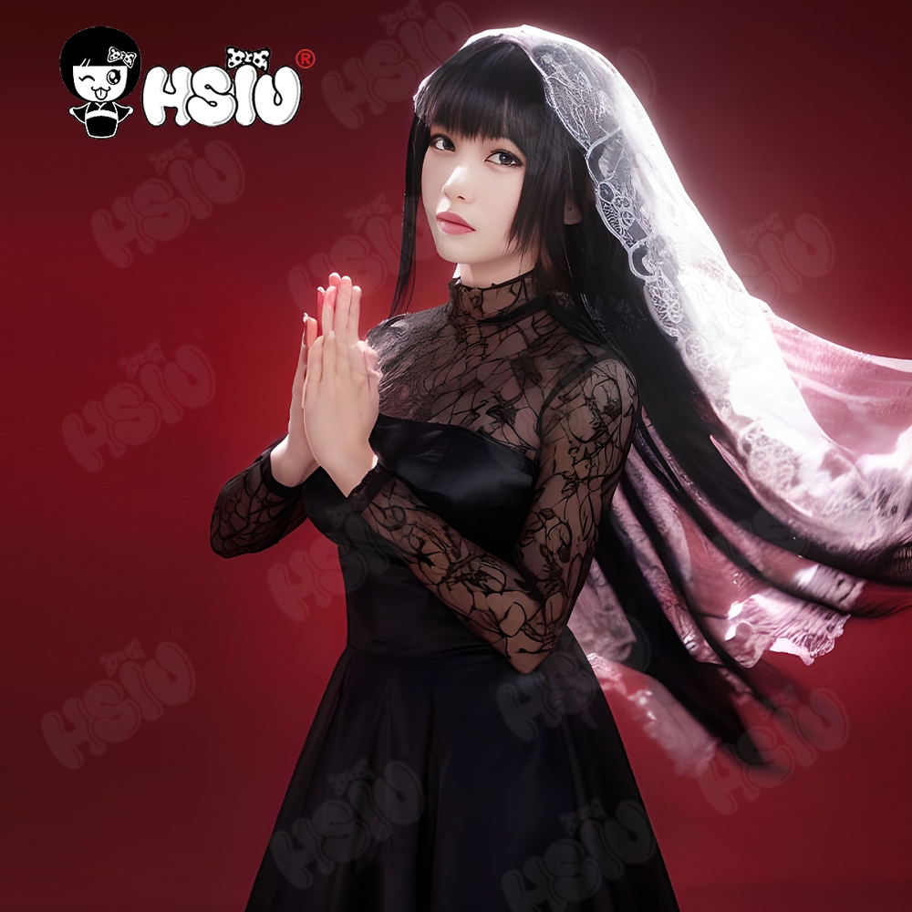 Osaragi Trang Phục Hóa Trang Tóc Giả HSIU Giả Da Đầm Veil Gothic Taro ...