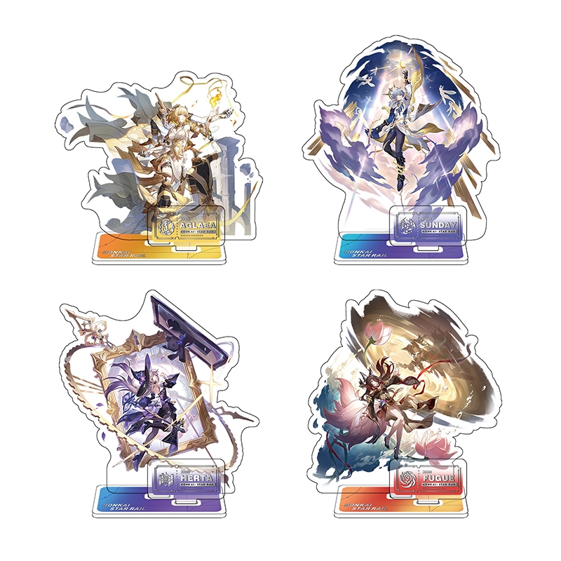 Star Rail Aglaea Firefly the herta stand Đồ trang trí Acrylic Giá đỡ 2 ...