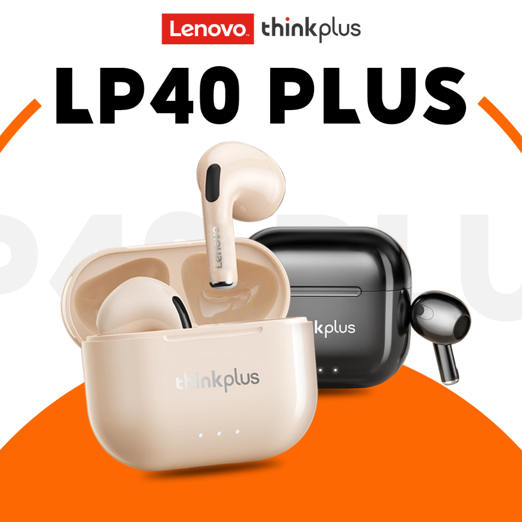 Tai nghe Lenovo LP40 Plus LP40 II Tai nghe không dây đích thực Tai nghe HD Stereo Trò chơi thể ...