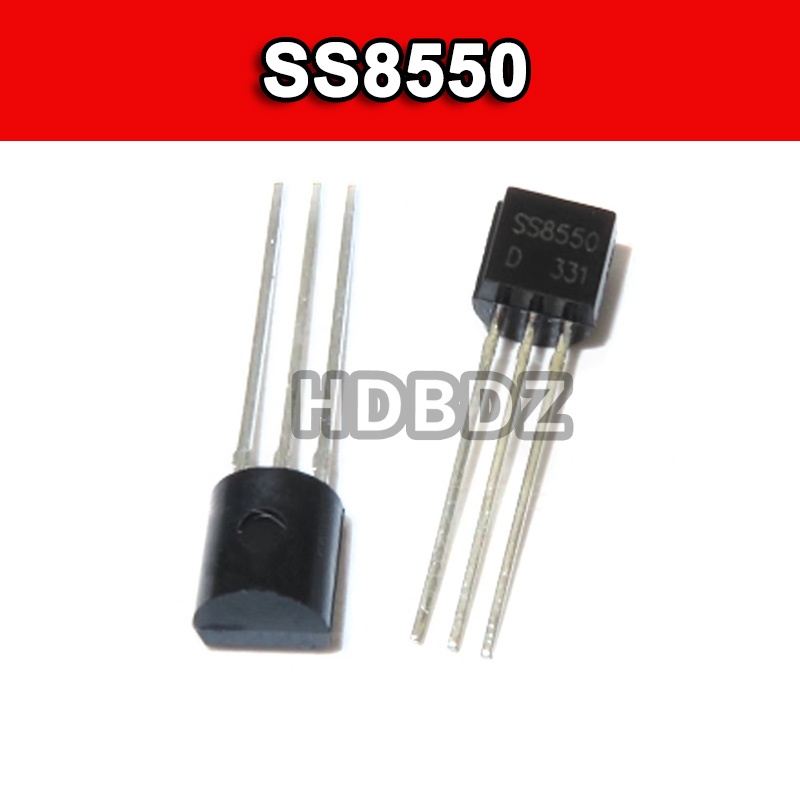 50~100PCS SS8550 TO-92 Cao Cấp Triode PNP Transistor-25V 1.5A IC | Shopee Việt Nam