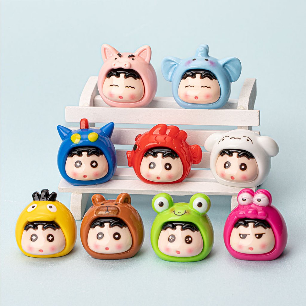 9 Chiếc Câu Chuyện Đồ Chơi Shin-chan 3D Nhựa Quyến Rũ Cho DIY (8-308 ...