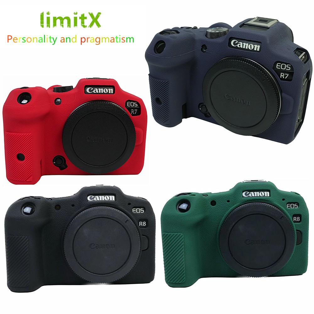 Dành Cho Canon EOS R7 R8 Silicone Armor Skin Case Túi Máy Ảnh Bảo Vệ ...