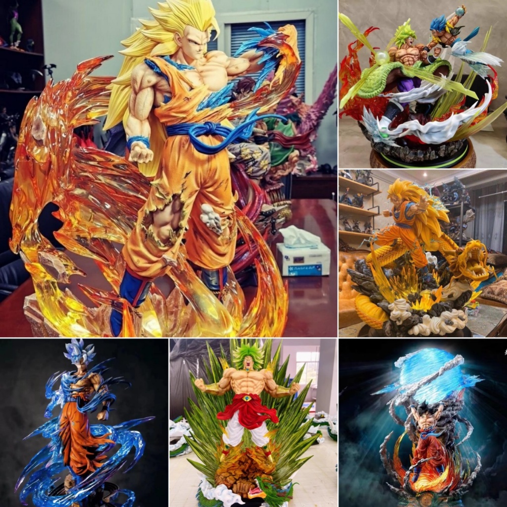 Rồng Bóng Vegeta Goku Broly May Mắn Túi Bí Ẩn Hộp Búp Bê Hình Văn Phòng ...