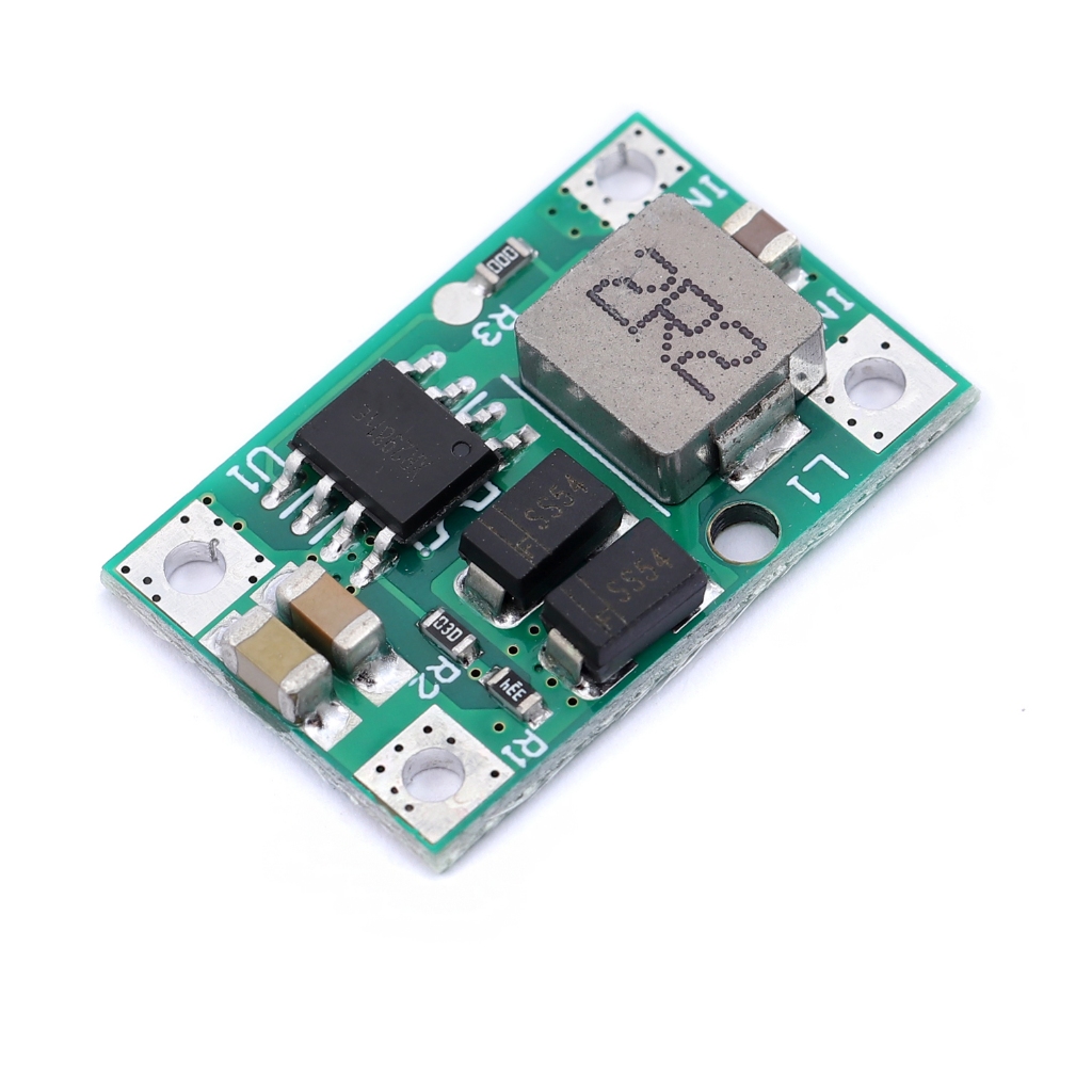 Mô-đun tăng áp DC Mini 5V3A / 12V1A Hiệu suất cao 3.7V Pin Lithium Tăng ...