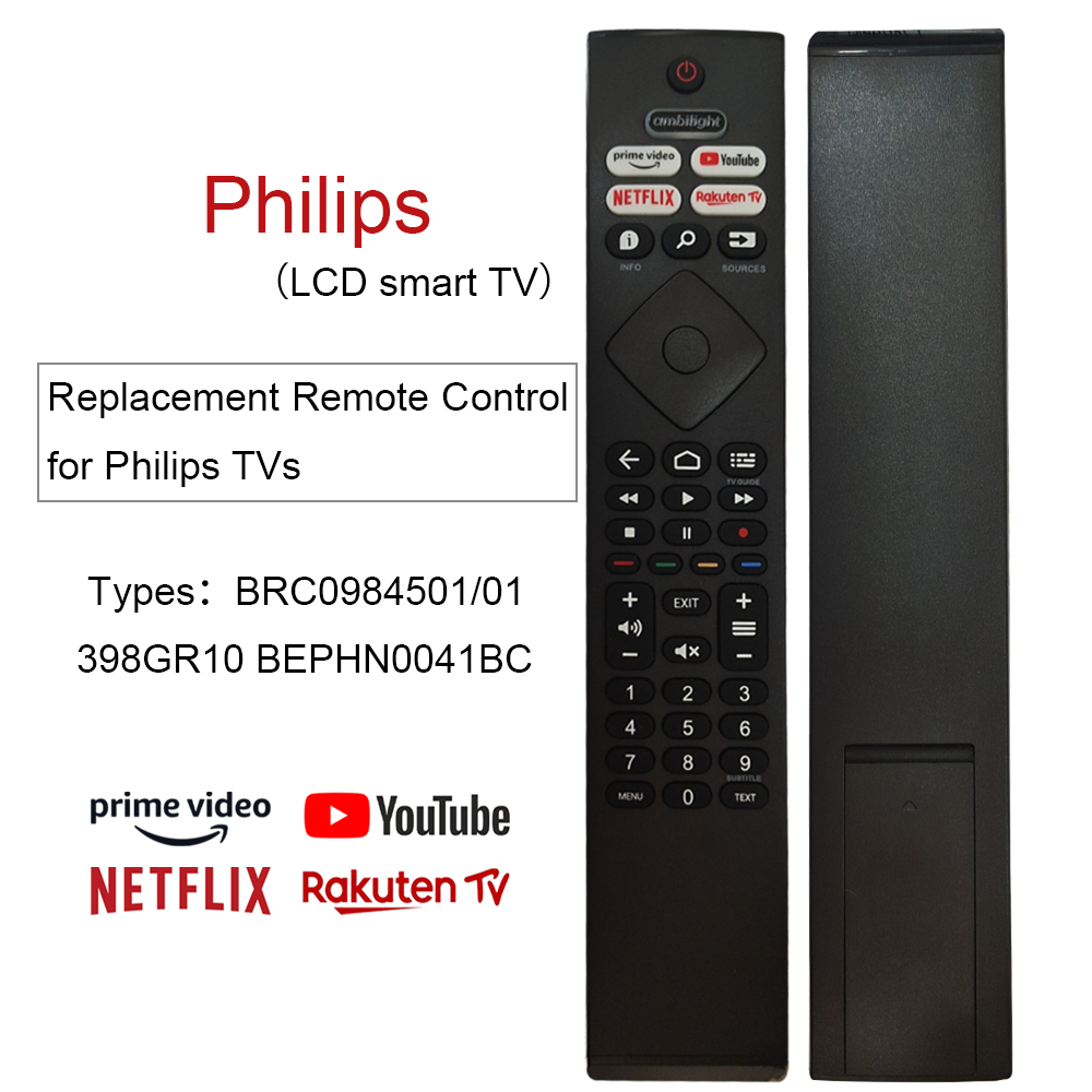 Remote Điều khiển PHILIPS TIVI LCD/Smart (Prime video/ YouTube/ NETFLIX ...
