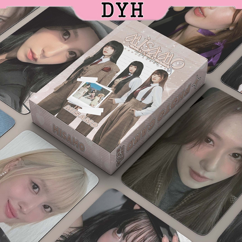 Ddyh 50 Cái / hộp TWICE MISSAMO Thẻ Laser Photocards LOMO Card KPOP ...