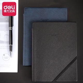 Deli Notebook Leather 25K Notebook Business Notepad Tạp chí đơn giản ...