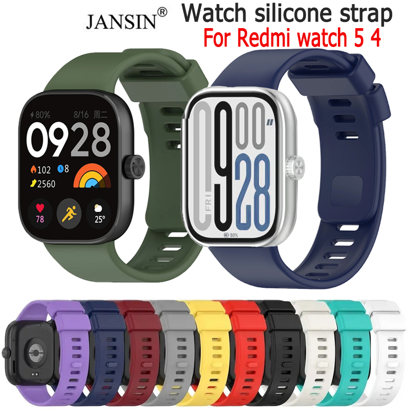 Jansin Dây Đeo Silicone Thay Thế Cho Đồng Hồ Thông Minh Redmi Watch 5 4 ...