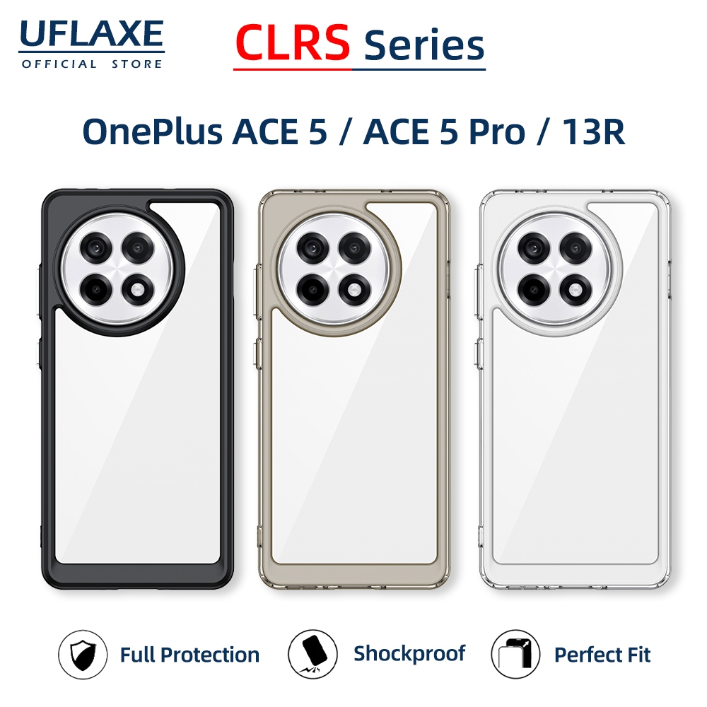 UFLAXE CLRS Ốp cứng cho OnePlus ACE 5 / ACE 5 Pro / OnePlus 13R - Ốp điện thoại trong suốt ốp ...