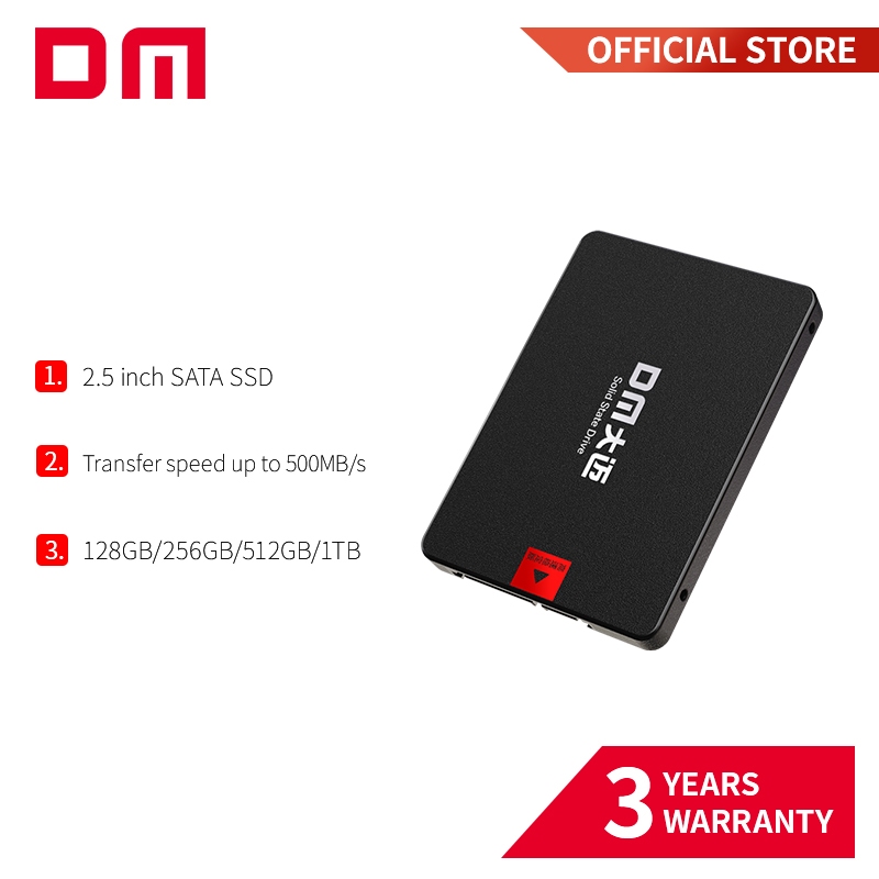Dm F6 SSD 512GB 256GB 128GB Ổ cứng thể rắn bên trong SSD SATA III 2,5 ...