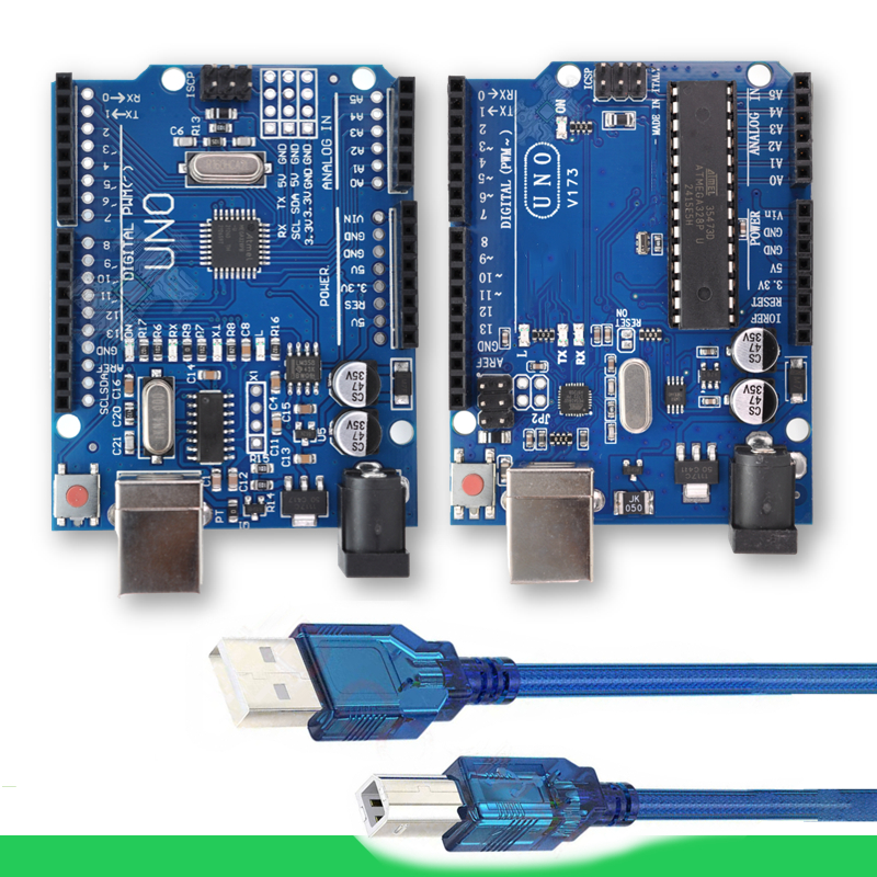 ENGLAB★ UNO R3 Phiên bản nâng cấp, UNO R3 with Atmega16U2 | Shopee Việt Nam