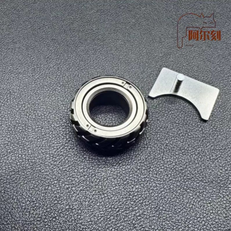 Cơ Khí Nhẫn Hợp Kim Nhôm Đẩy Thương Hiệu EDC Ratchet Pop Coin Fidget Spinner Xoay Giải Nén Dụng ...