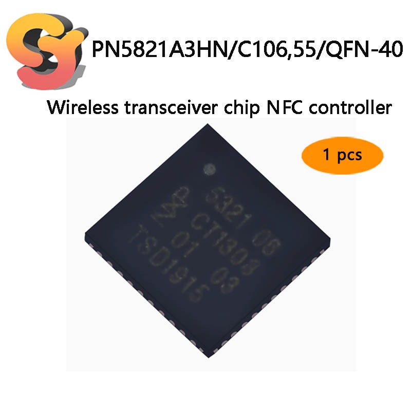 [Hàng có sẵn] 1 chiếc PN532 PN5321A3HN / C106 QFN40 NFC / RFID Đầu đọc thẻ Chip NFC Bộ điều ...