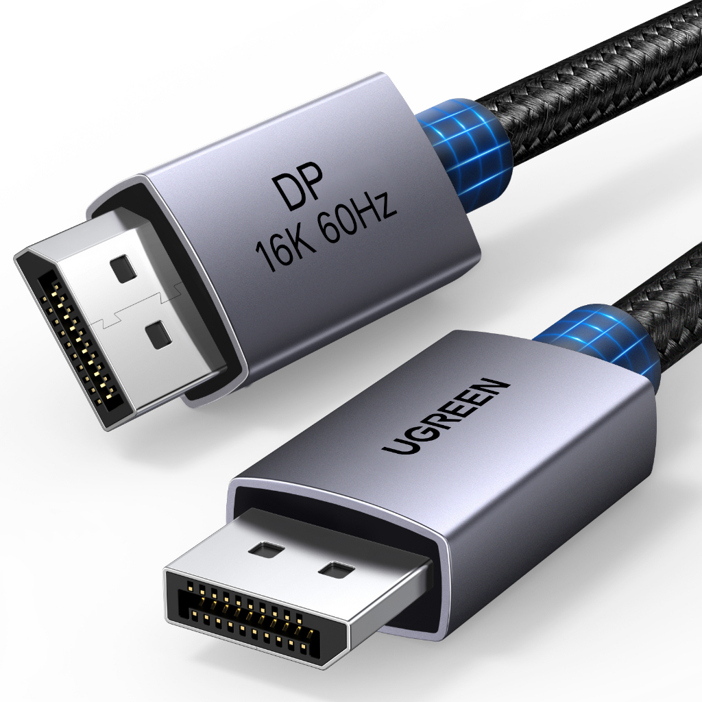 Cáp DisplayPort UGREEN 2.1 DP2.0 80Gbps Hỗ trợ 16K @ 60Hz 8K @ 240Hz 4K ...