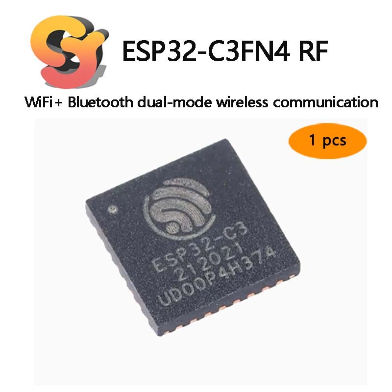[Hàng có sẵn] 1 chiếc ESP32-C3FN4 RF RF WiFi + Bluetooth Chế độ kép Giao tiếp không dây 32C3FH4 ...
