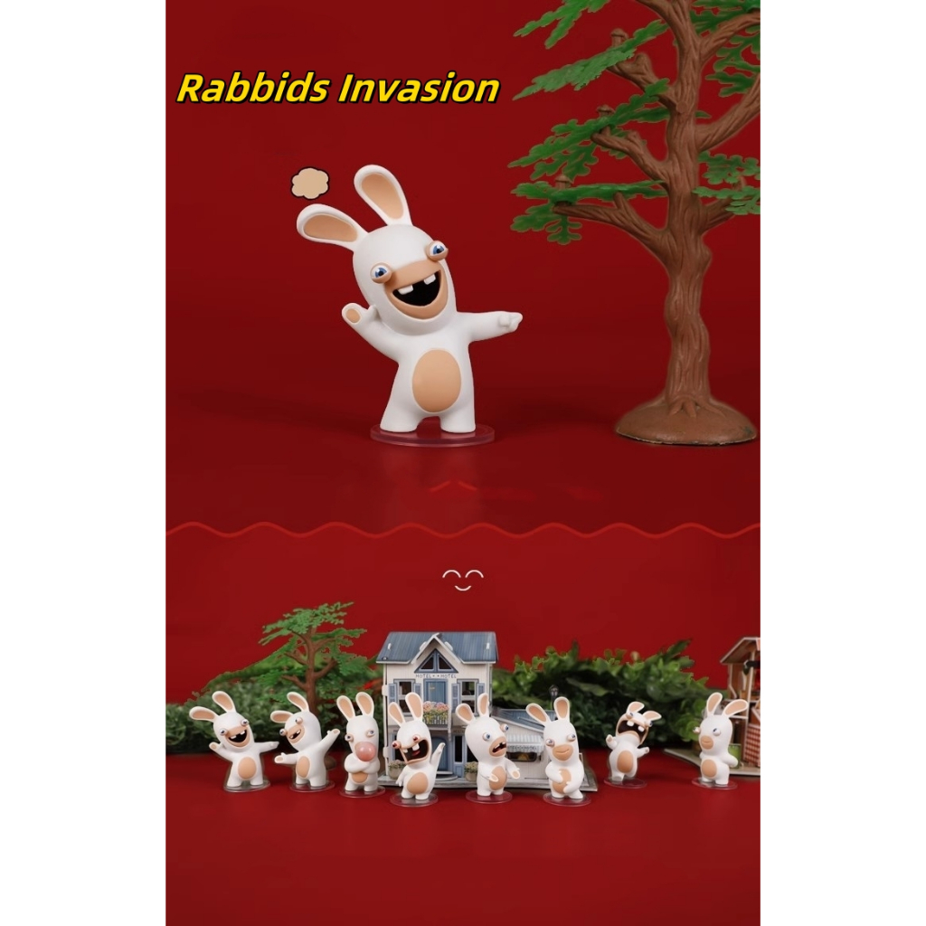 Bộ sưu tập hộp mù bảo vệ thủ công của Rabbids Invasion | Shopee Việt Nam