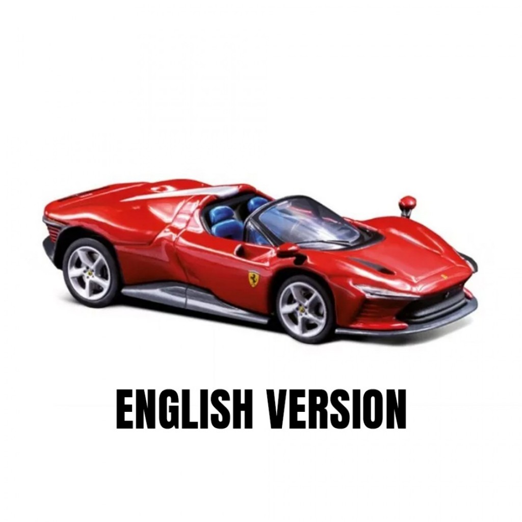 Tarmac Works IXC.FSD.FE.001-E CENTAURIA x IXO BỘ SƯU TẬP FERRARI GT 1 / 64 FERRARI DAYTONA SP3 ...