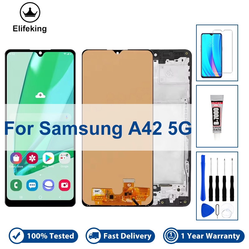 Không Chết Pixel LCD Cho Samsung Galaxy A42 5G A426 Màn Hình Hiển Thị Màn Hình Cảm Ứng Lắp Ráp ...