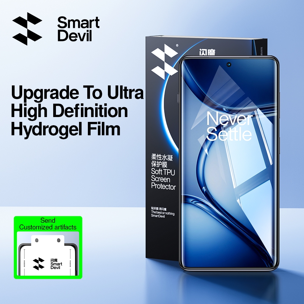 Smartdevil Hydrogel Soft Film Cho OnePlus Ace 2Pro / ACE3 / OnePlus 13 / 8Pro Cong Toàn Màn Hình ...