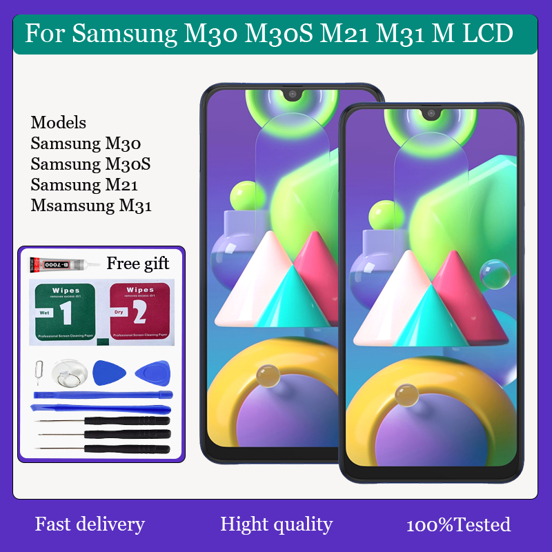 Amoled Chính Hãng Cho Samsung Galaxy M21 M30 M21S M30s M31 Màn Hình Hiển Thị LCD Bộ Số Hóa Cảm ...