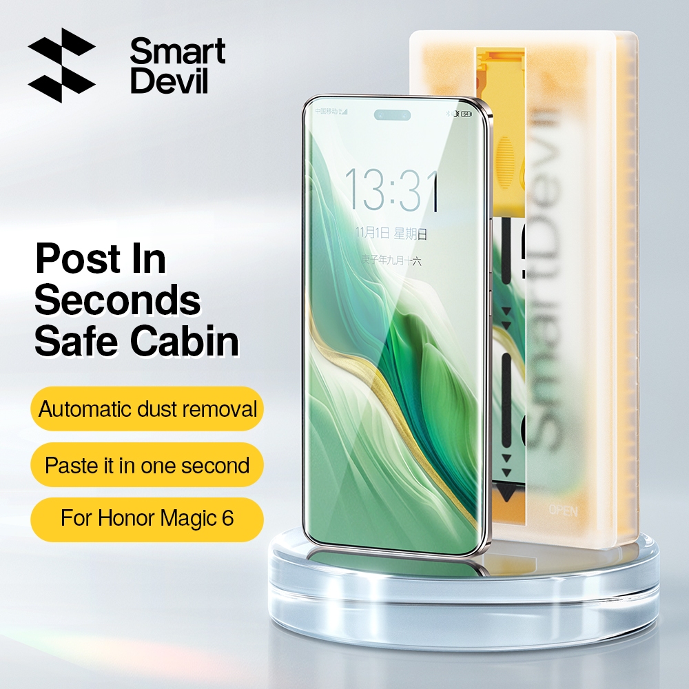 Smartdevil Lắp Đặt Nhanh Phim Mềm Cho Honor Magic 7Pro / Magic6 / V3 / VS3 Full Gel Cong Màn ...
