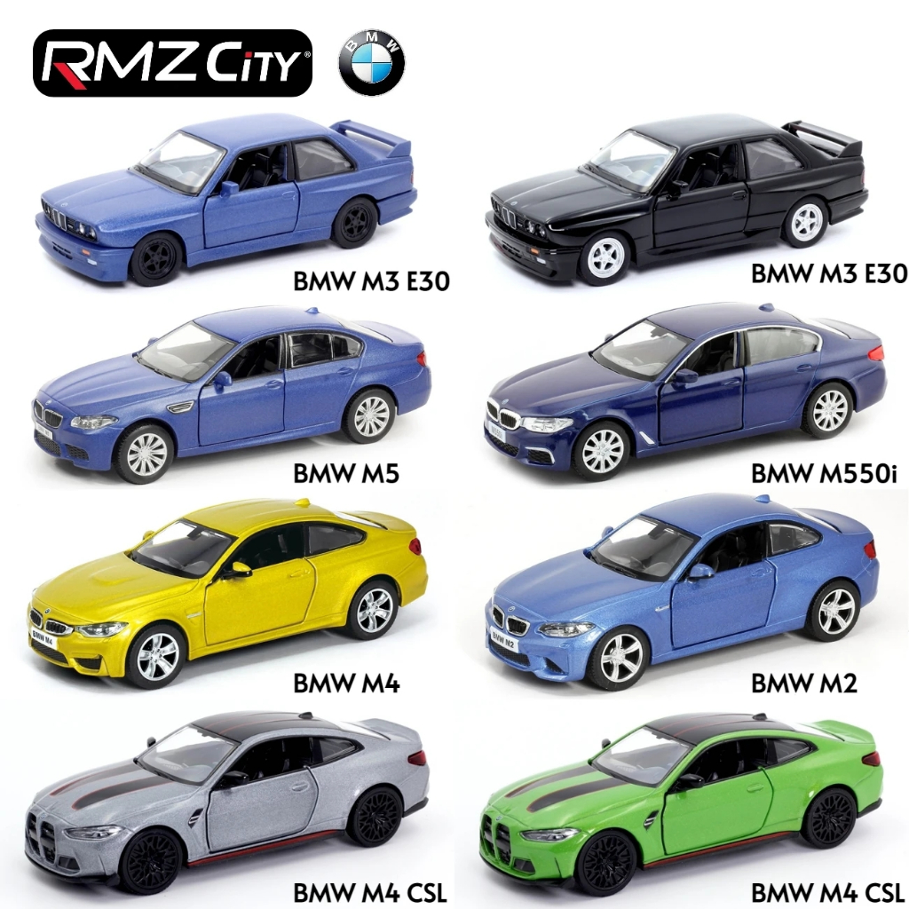Rmz CITY 1 / 36 BMW Mpower M2 M3 M4 M5 Mô Phỏng Đúc Xe Mô Hình Diecast Hợp Kim Kim Kim Loại Thu ...