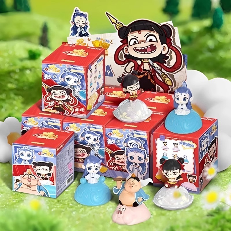 hộp Natra Blind Box nezha pc Bộ sưu tập Figurine Series Biển Độc Ác ...