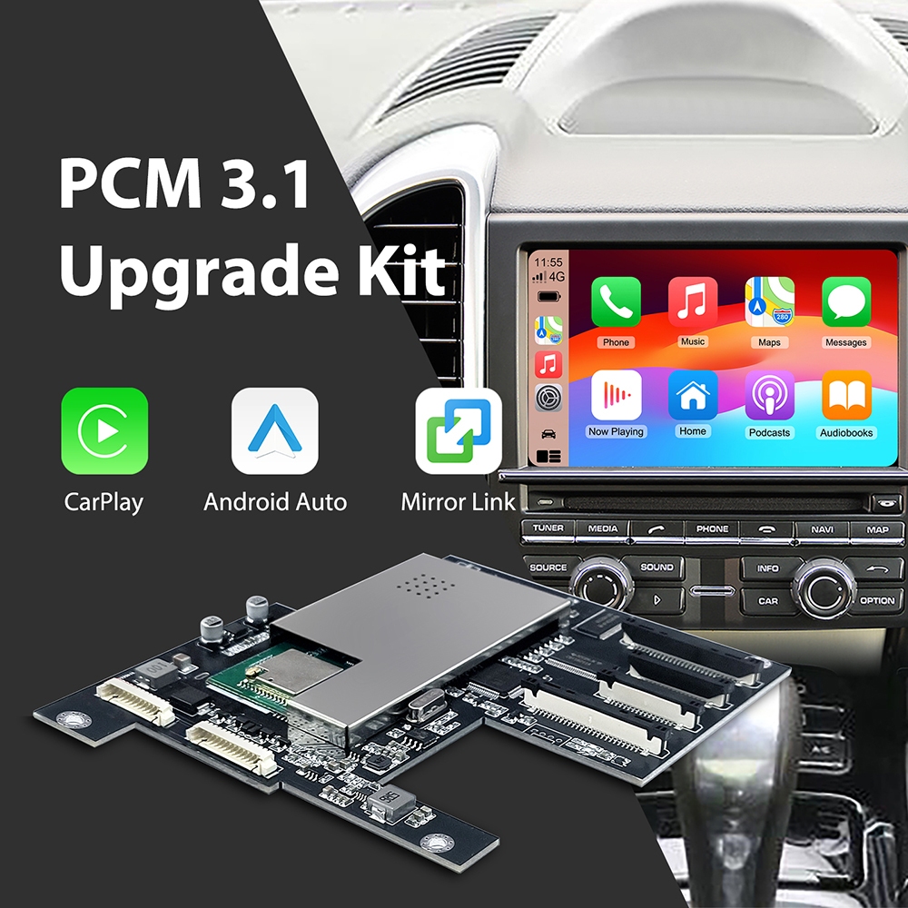 Hộp mô-đun Carplay không dây cho Porsche Panamera Cayenne Macan Cayman Boxster 911 718 PCM 3.1 ...