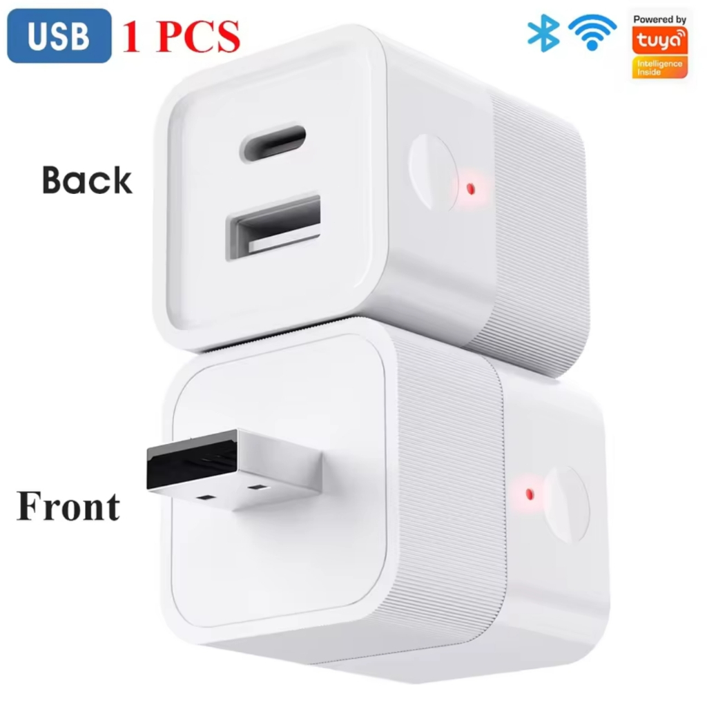 Tuya Smart WiFi Micro USB Type-C Adapter Switch 5V Mini USB Power ...