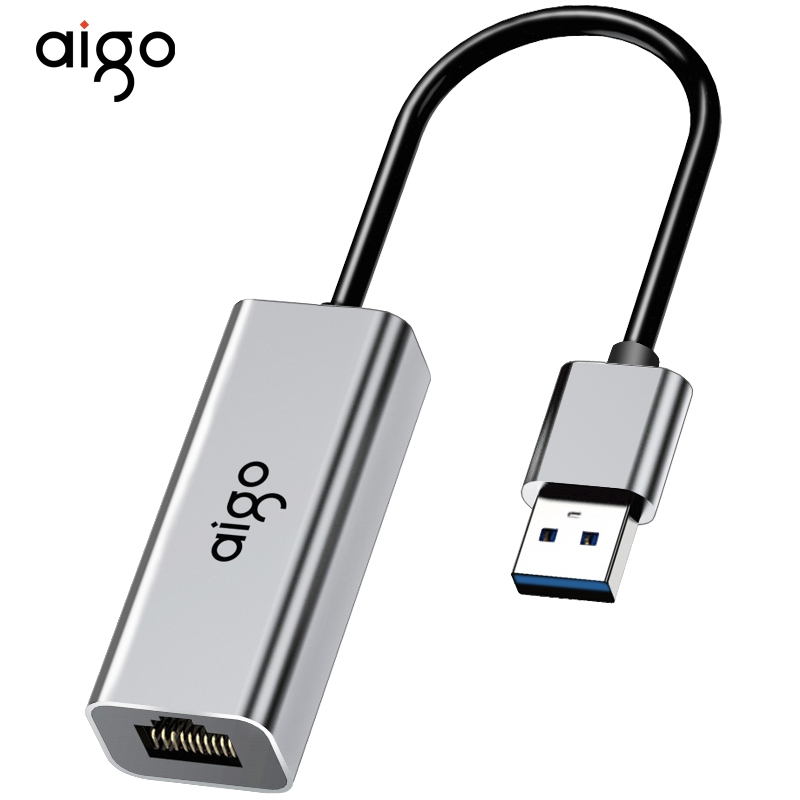 Bộ chuyển đổi USB Lan AIGO USB 3.0 2.0 sang Ethernet RJ45 Gigabit Adapter Card mạng sang RJ45 ...