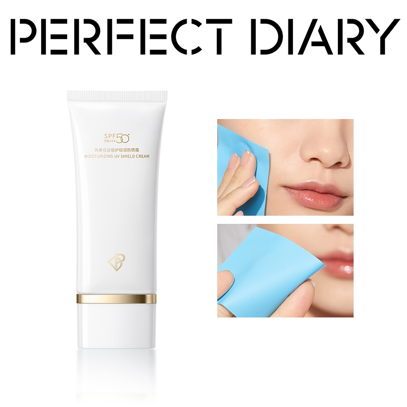 Kem chống nắng PERFECT DIARY SPF50+ UV PA+++ dưỡng ẩm hoàn hảo 60ml | Shopee Việt Nam
