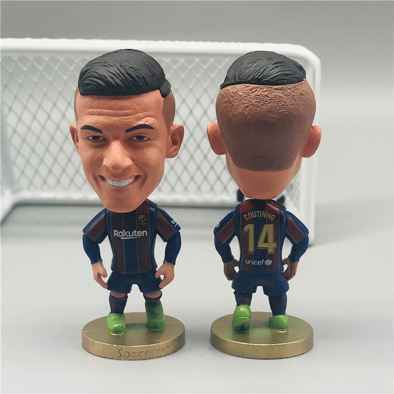 Búp bê bóng đá Soccerwe Barcelona 14 # Coutinho figure | Shopee Việt Nam