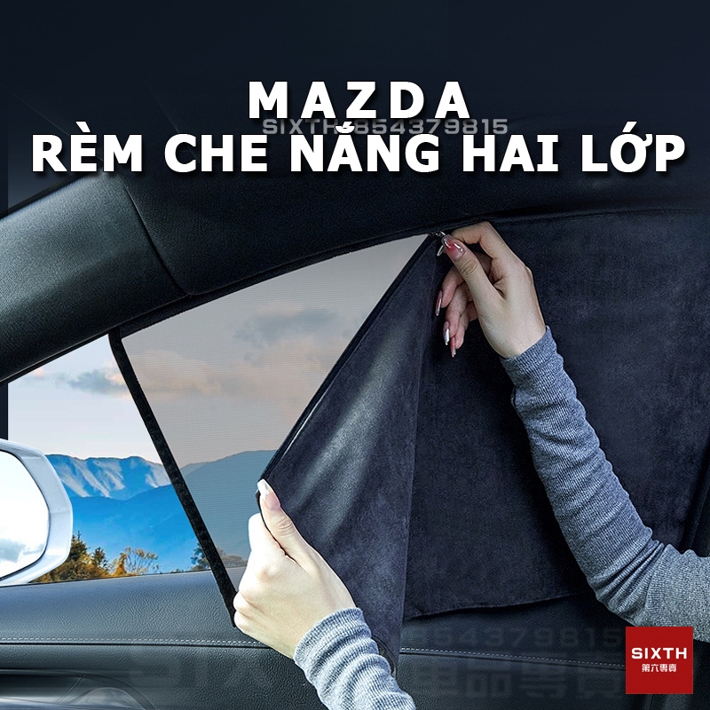 MAZDA2/3/5/6/8 Rèm Che Nắng Xe Ô Tô nam châm cao cấp chống UV tấm che nắng cửa sổ ô tô CX-30 CX4 ...