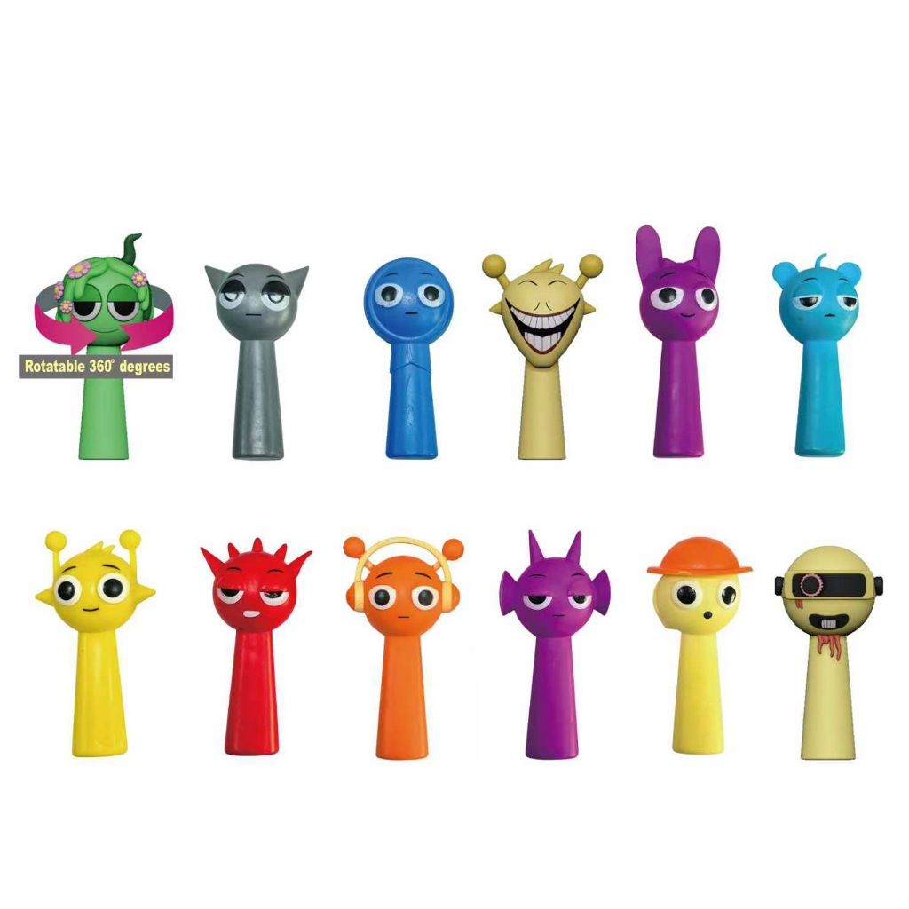 Incredibox Sprunki Nhân Vật Hành Động Sprunki Đồ Chơi Mô Hình Simon ...