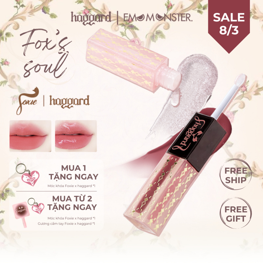 [Foxie x haggard] Son Sương Nước Thủy Tinh Hai Đầu Phiên bản mới EMO ...