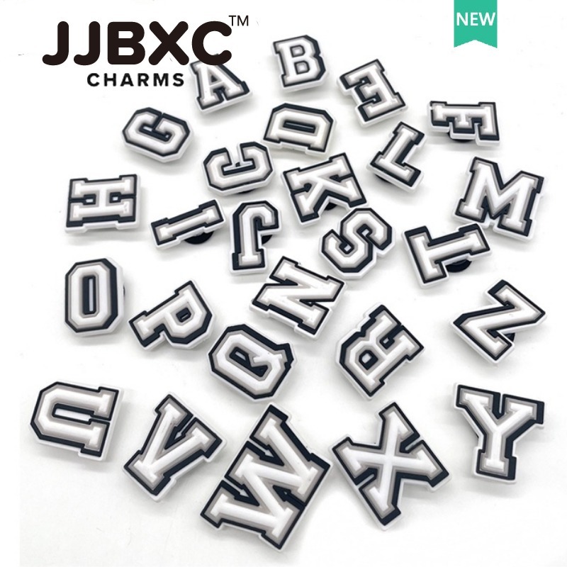JJBXC Charm Cross Phụ Kiện Giày Jjbxc 26 Chữ Cái Bảng Chữ Cái A-Z Trang ...