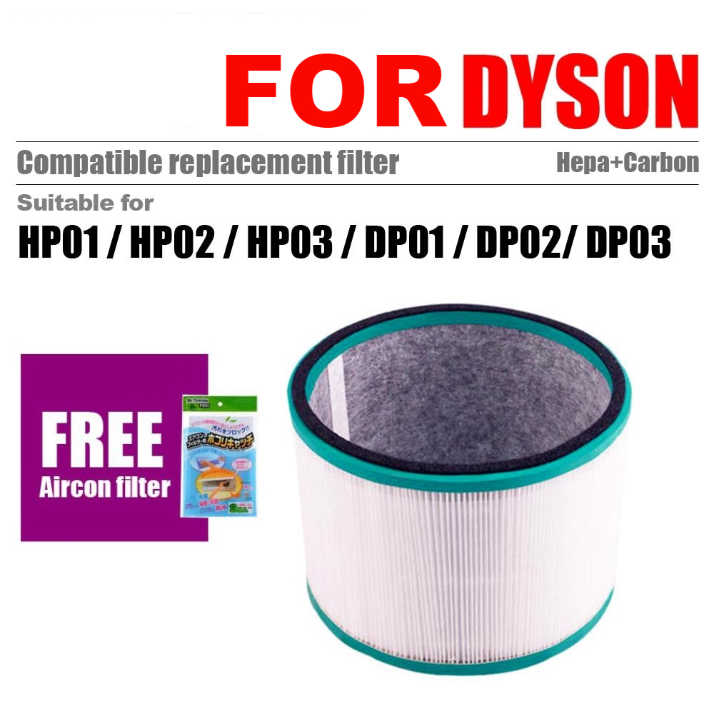 [Bộ lọc Hepa] Dành cho máy lọc không khí Dyson HP00 HP01 HP02 HP03 DP01 DP03 Thay thế bộ lọc ...