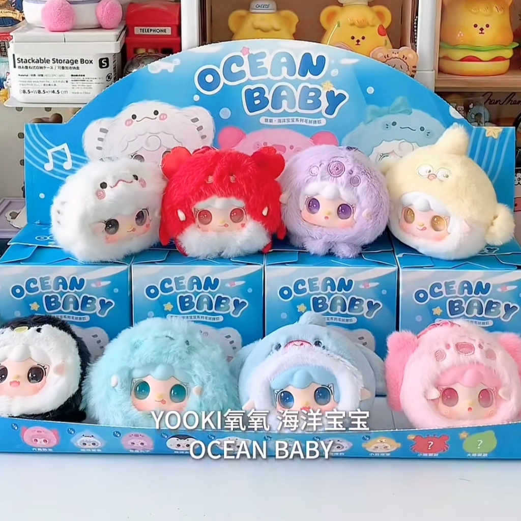 Chính Hãng Yoki V6 Mini Sea Baby Blind Box Hoạt Hình Cô Gái Dễ Thương ...