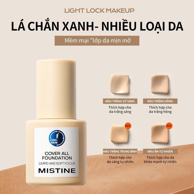 Kem nền MISTINE Cover All Foundation 30g | Shopee Việt Nam