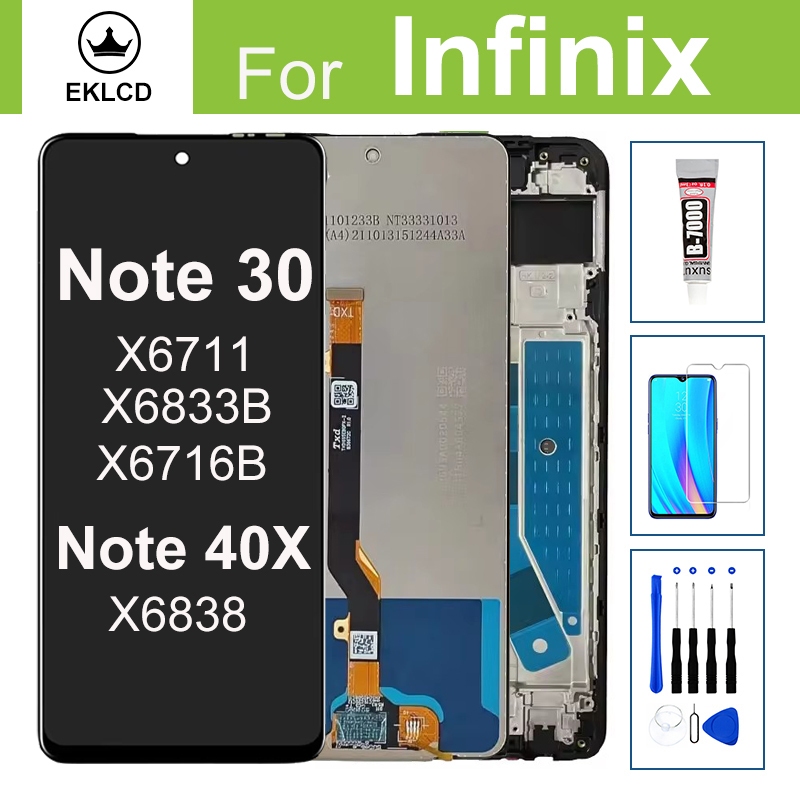 Màn Hình LCD Cho Infinix Note 30 40X 5G X6833B X6716B X6711 X6838 Bộ Số ...