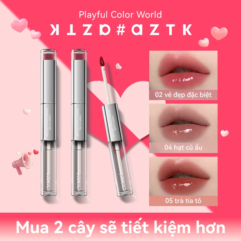 Son bóng hai đầu Aztk Hold Makeup1.7g+1.7ml | Shopee Việt Nam