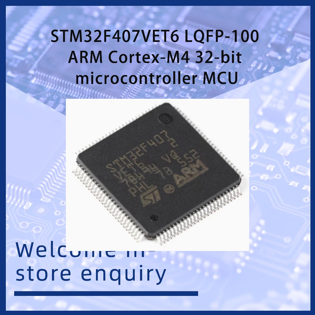 STM32F407VET6 LQFP-100 ARM Cortex-M4 Bộ vi điều khiển 32-bit MCU & --- | Shopee Việt Nam
