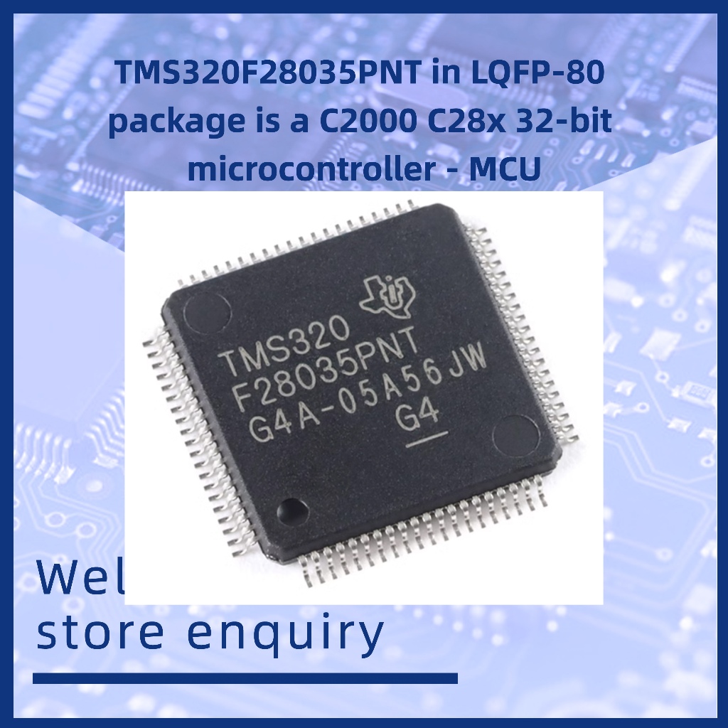 Tms320f28035pnt TMS320 trong gói LQFP-80 là bộ vi điều khiển C2000 C28x 32-bit - MCU | Shopee ...