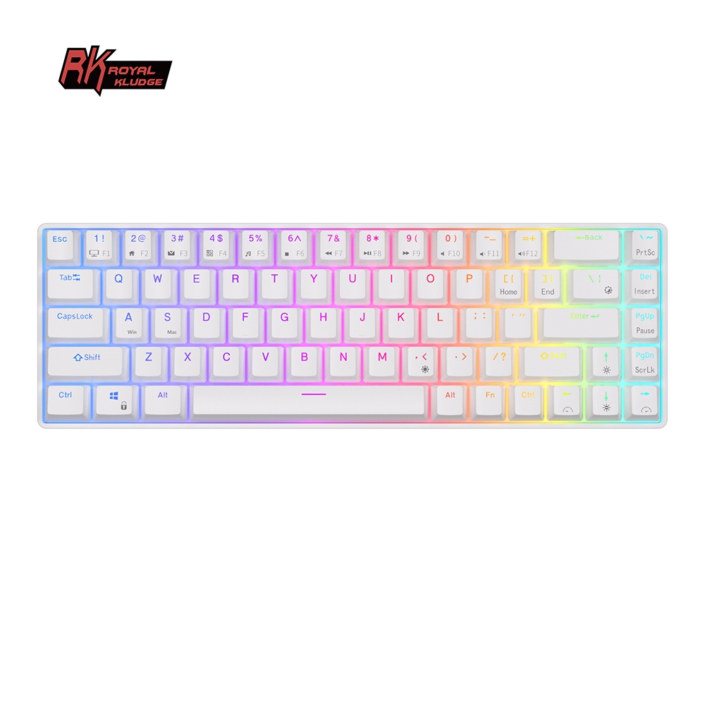 Bàn phím chơi game cơ học RK Royal Kludge RK68 Rgb 60% | Shopee Việt Nam