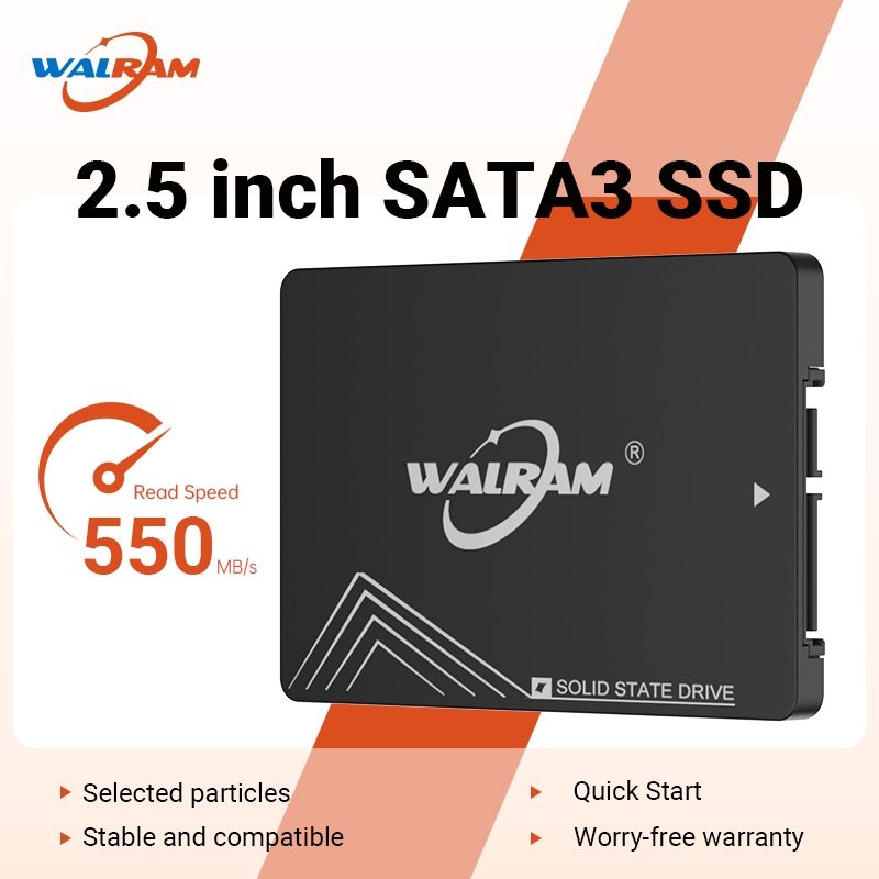 Walram 2.5 SATA3 SSD 120GB 240GB 500GB Ổ cứng thể rắn bên trong - 6Gb ...