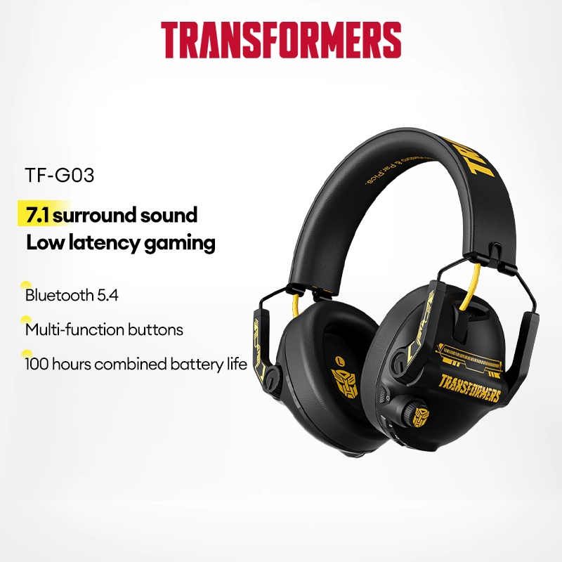 Tai nghe Bluetooth không dây Transformers TF-G03 Tai nghe chơi game giảm tiếng ồn độ trễ thấp ...