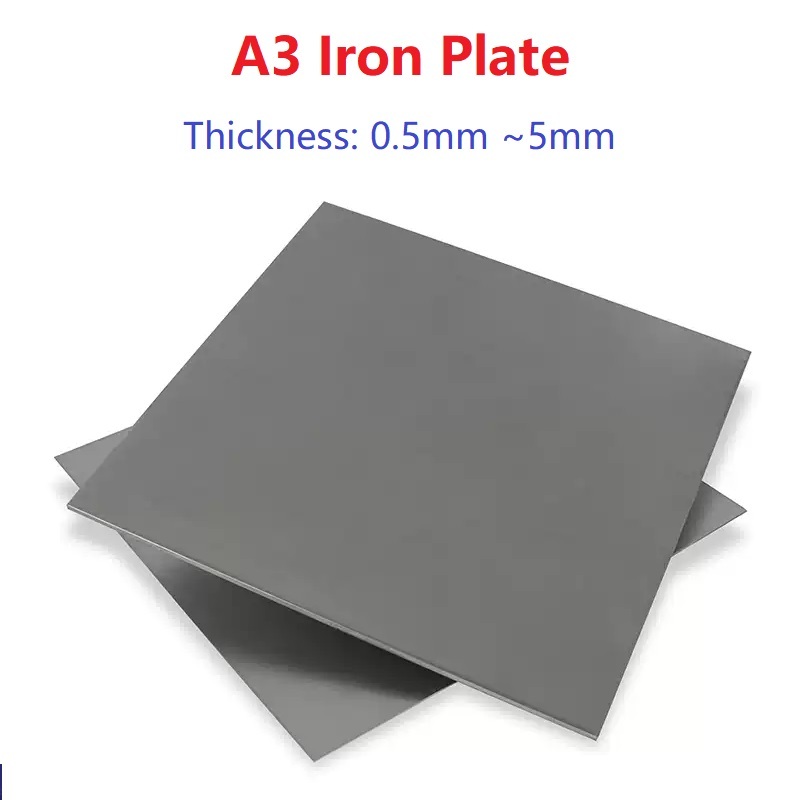 A3 Iron Plate Iron Sheet Tấm sắt Tấm sắt Thép Q235 Tấm cán nguội Tấm mạ kẽm Độ dày 0.5mm ~ 5mm ...